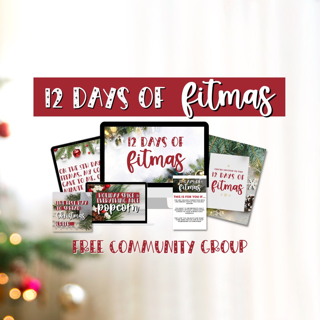 12 Days of Fitmas Free Group Guide for Beachbody Coaches - Etsy