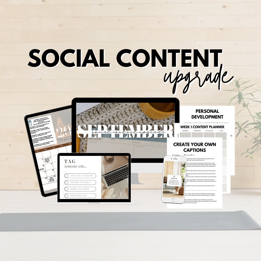 September Social Content Upgrade Guide for Bodi Partners Beachbody ...