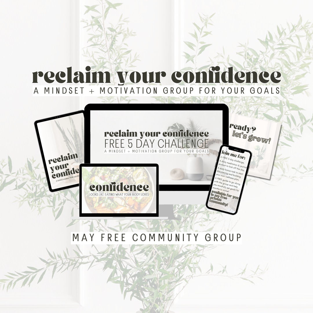 Reclaim Your Confidence Free Group Guide for Bodi Partners Beachbody ...