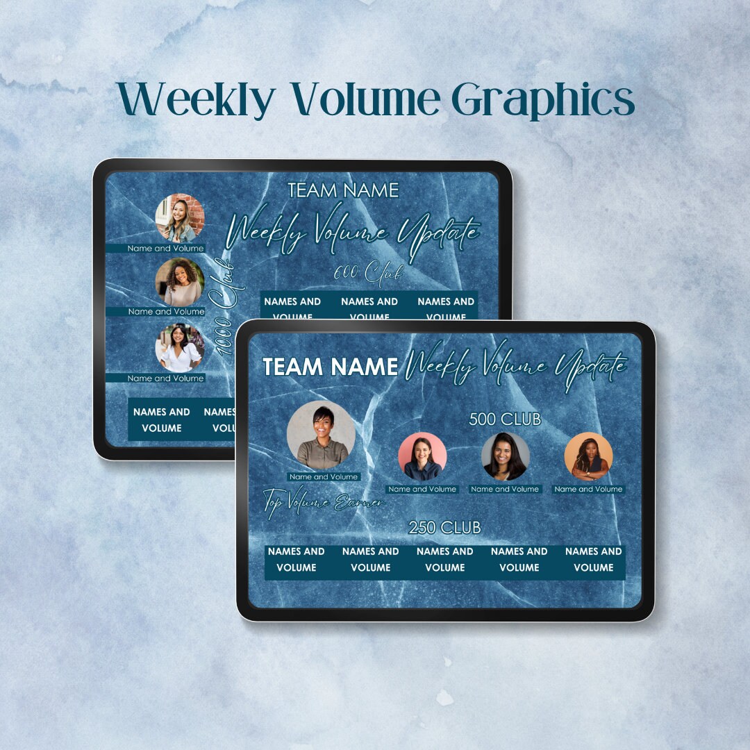 Blue Ocean Aesthetic Recognition Graphics Bundle for Bodi Partners ...