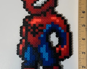 Perler Bead Spider Man - Etsy