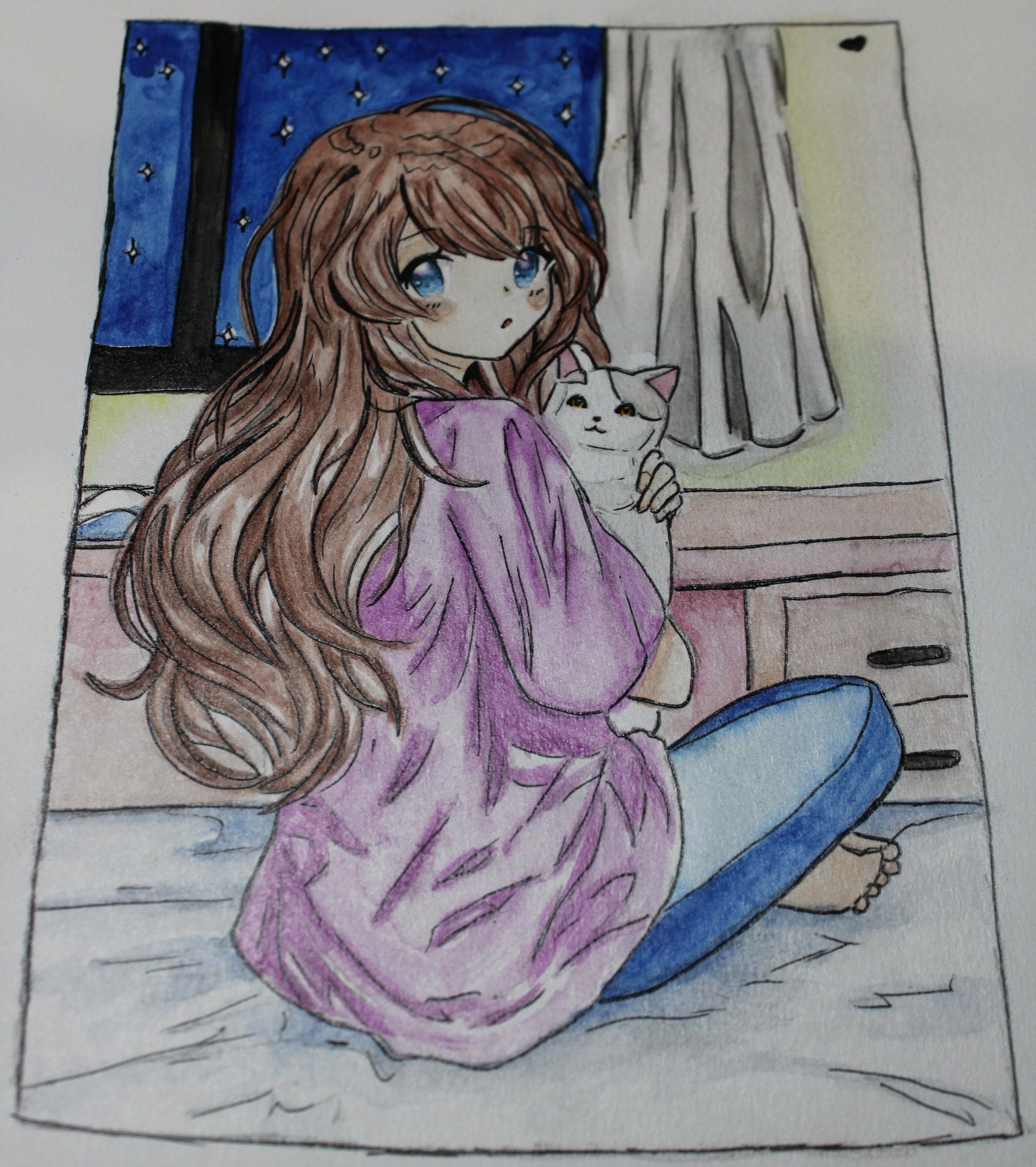 Custom Anime Drawing, Your Own Portrait Picture Turned Into Anime or ...