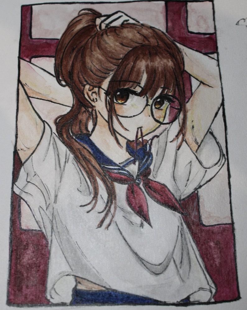 Custom Anime Drawing, Your Own Portrait Picture Turned Into Anime or ...