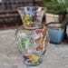 Glass Vase, Hand Painted, Fall Leaves, Fall Themed, 10.5inx5.5 In - Etsy