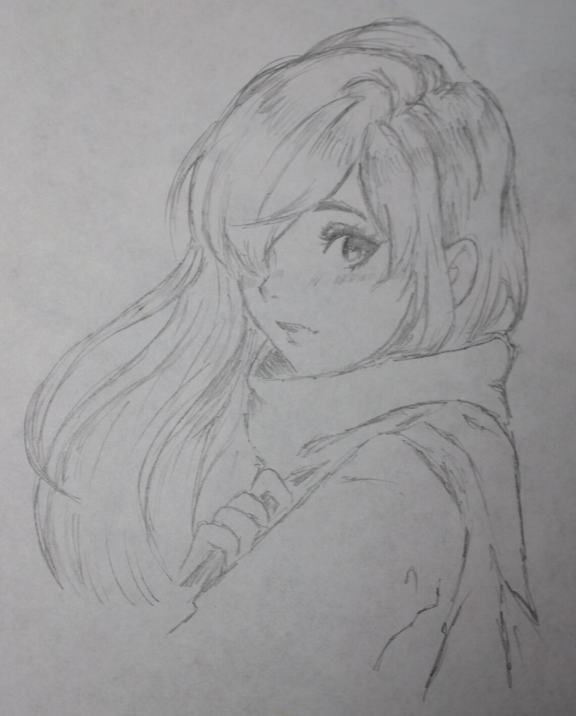 Custom Anime Drawing, Your Own Portrait Picture Turned Into Anime or ...