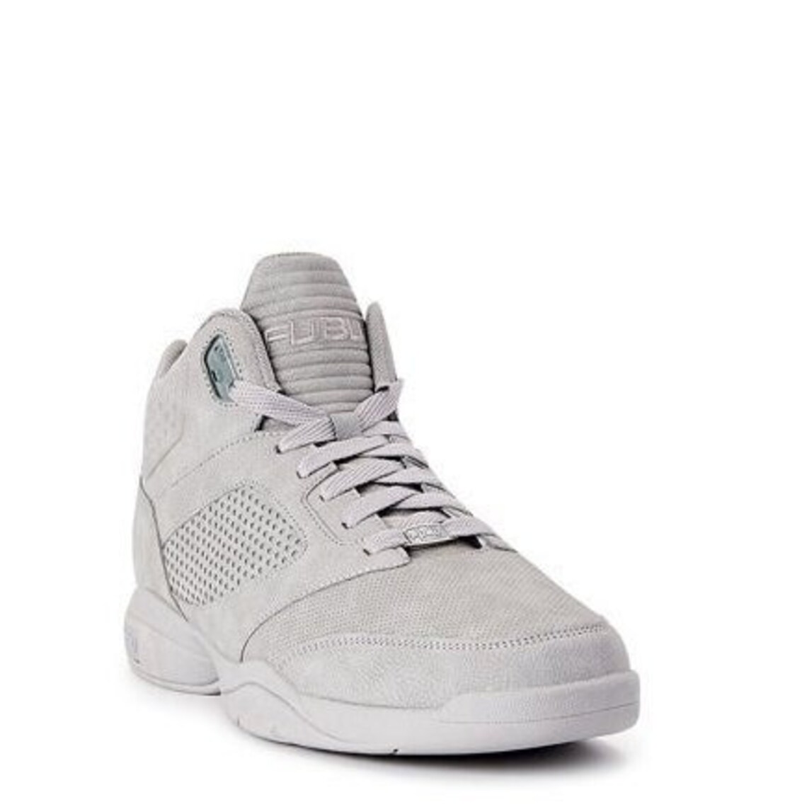 Custom Painted Black Fubu Men's Knight Basketball Shoes and Gray Fubu ...