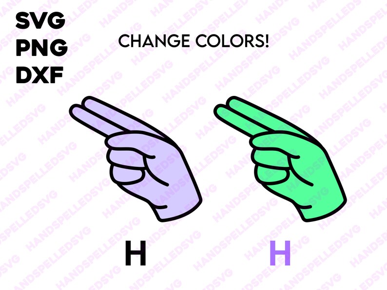 American Sign Language Asl Complete Alphabet & Numbers 0-10 - Etsy