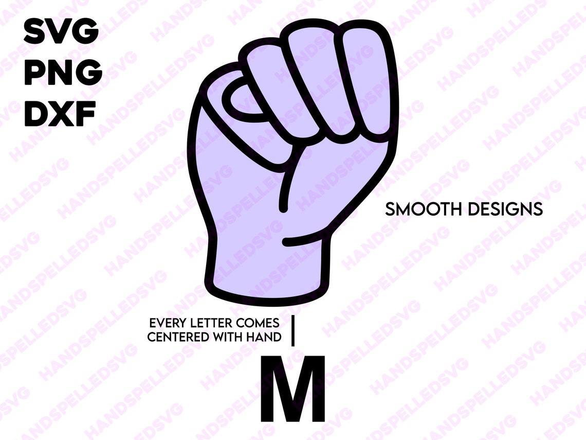 American Sign Language Asl Complete Alphabet & Numbers 0-10 - Etsy