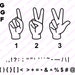 American Sign Language Asl Complete Alphabet & Numbers 0-10 PNG SVG DXF ...