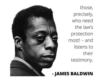 James Baldwin Quote Poster - Etsy