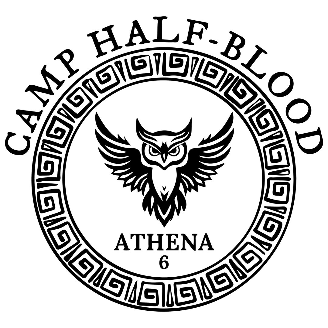 Camp Half-blood Athena Logo Percy Jackson Athena Svg Sticker Athena Png ...