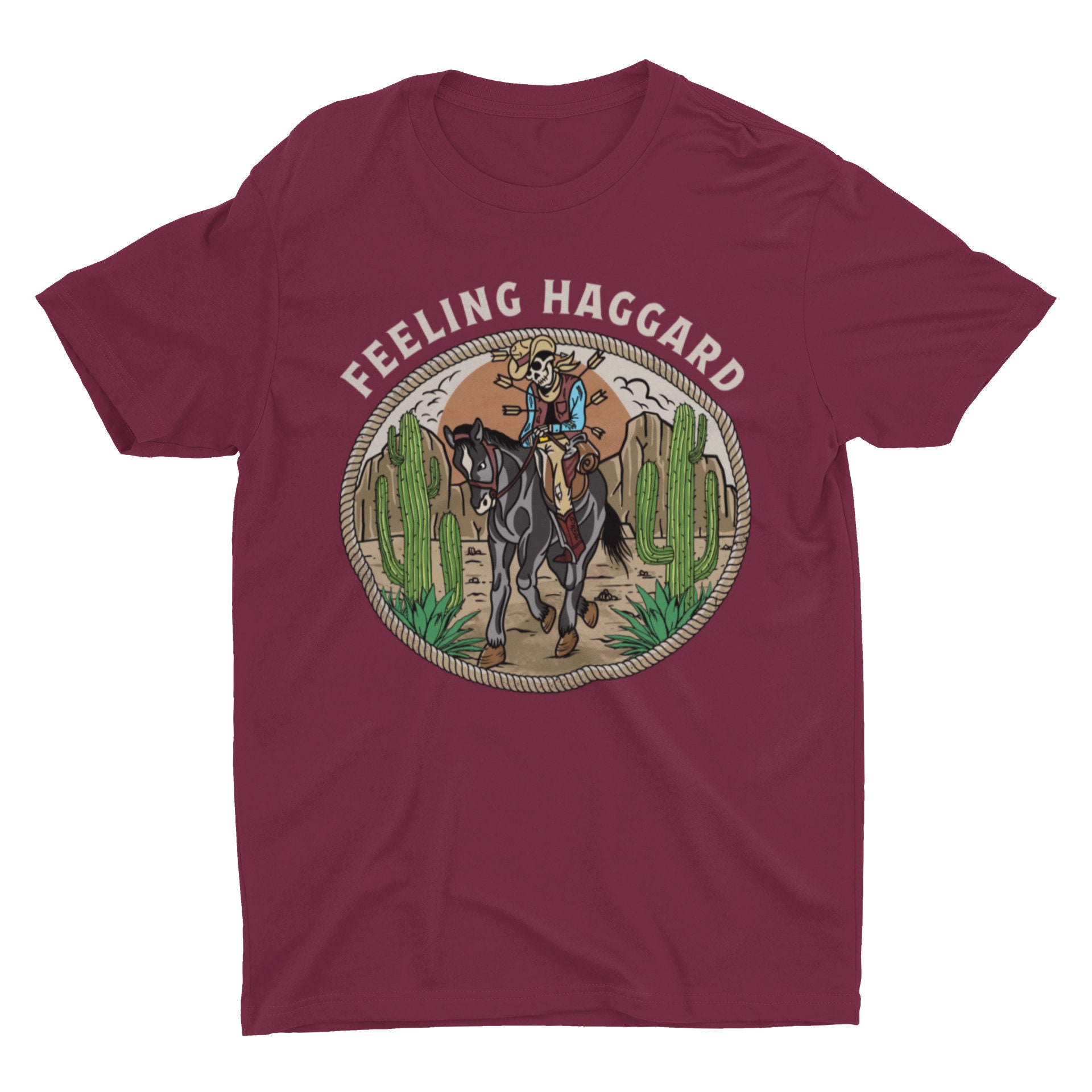 Feeling Haggard, Country Music Shirt, Outlaw Country Shirt, Cowboy ...