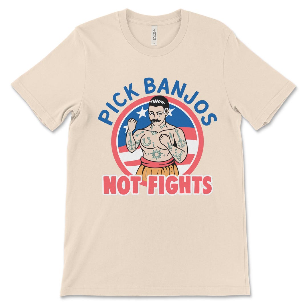 Banjo Shirt, Pick Banjos Not Fights, Bluegrass Tee, Bluegrass Festival ...