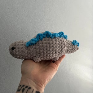 Dino Crocheted Stuffie, Stuffed Animal Plush Dinosaur Toy - Etsy