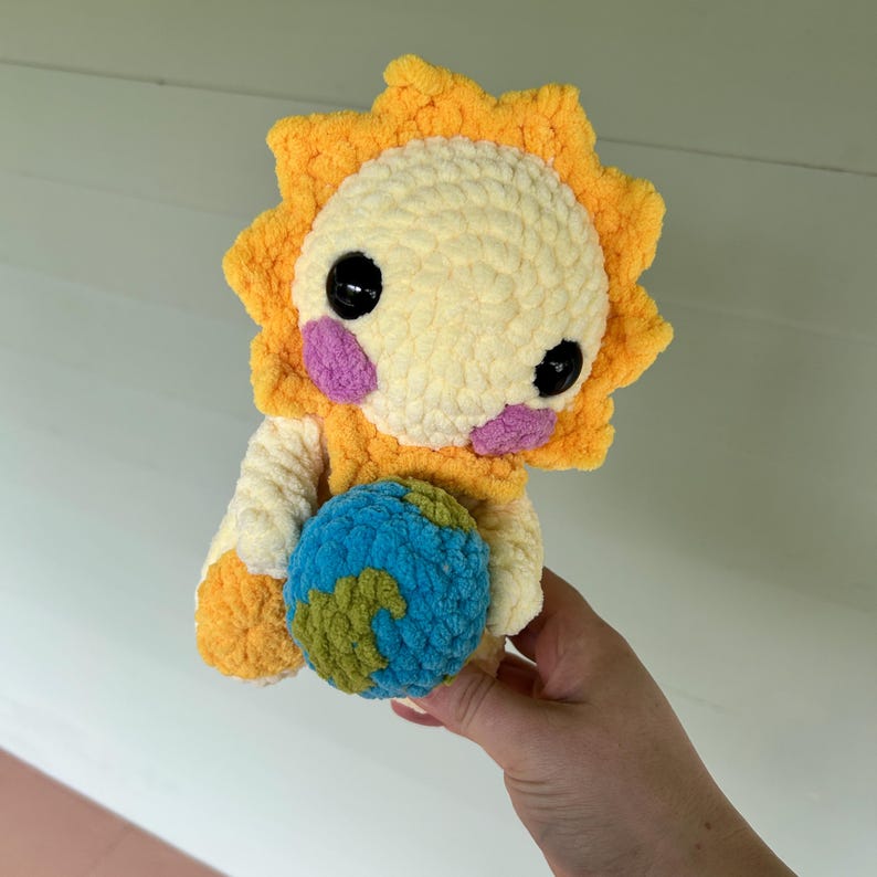 Space Babes Planet Plushie, Earth Moon Sun Planet Stuffed Toys ...