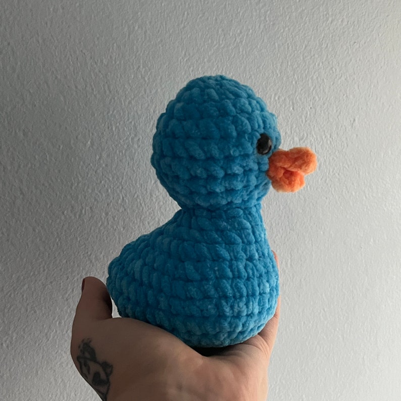 Rubber Ducky Crocheted Stuffie, Stuffed Animal Plush Duck Toy - Etsy