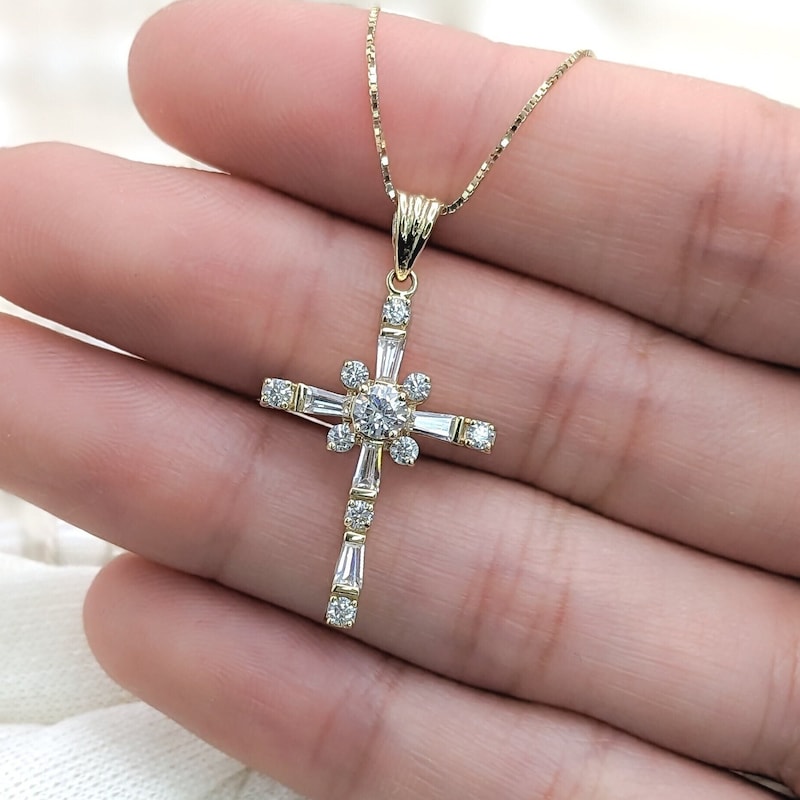 Diamond Necklace Filagree - Etsy