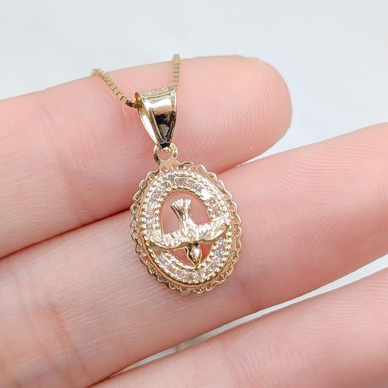 Holy Communion 14k Pendant - Etsy