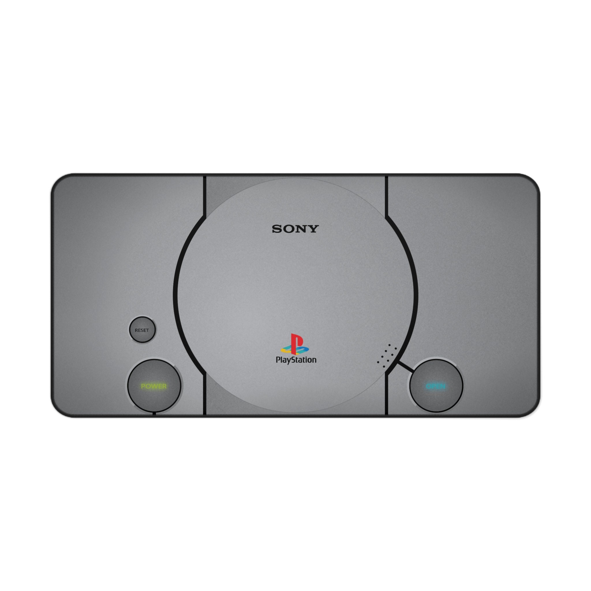 Large Playstation PS1 Desk Mat Mouse Pad - Etsy