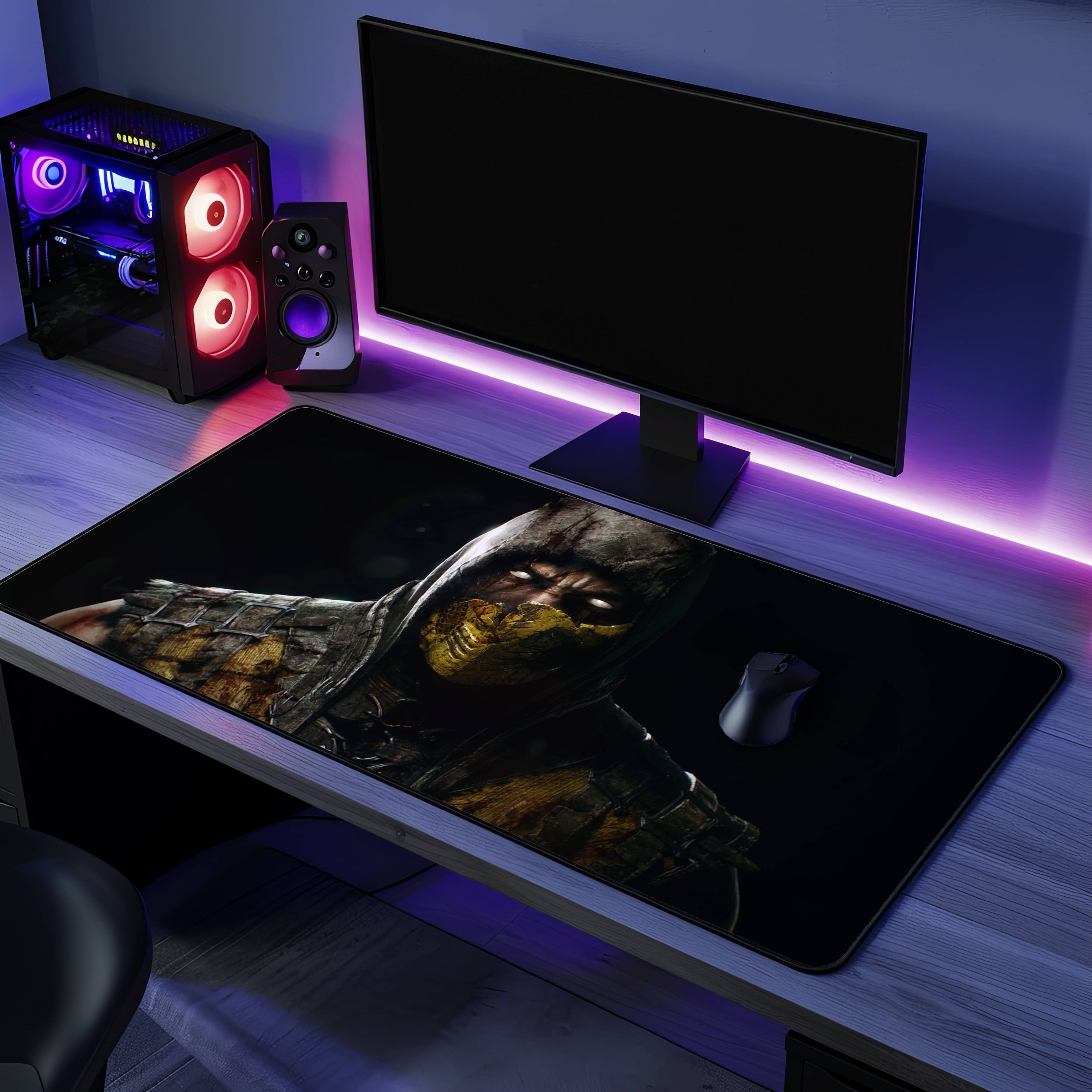 Scorpion Mortal Kombat Desk Mat Mouse Pad - Etsy