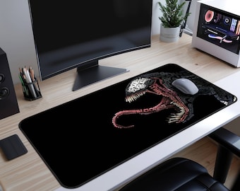XXL Spiderman LED Deskmat RGB Venom Mousepad Xl Spider Man Desk Mat ...