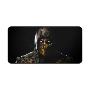 Scorpion Mortal Kombat Desk Mat Mouse Pad - Etsy
