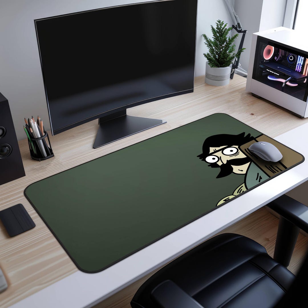Large Funny Meme Desk Mat Mouse Pad Playmat - Etsy