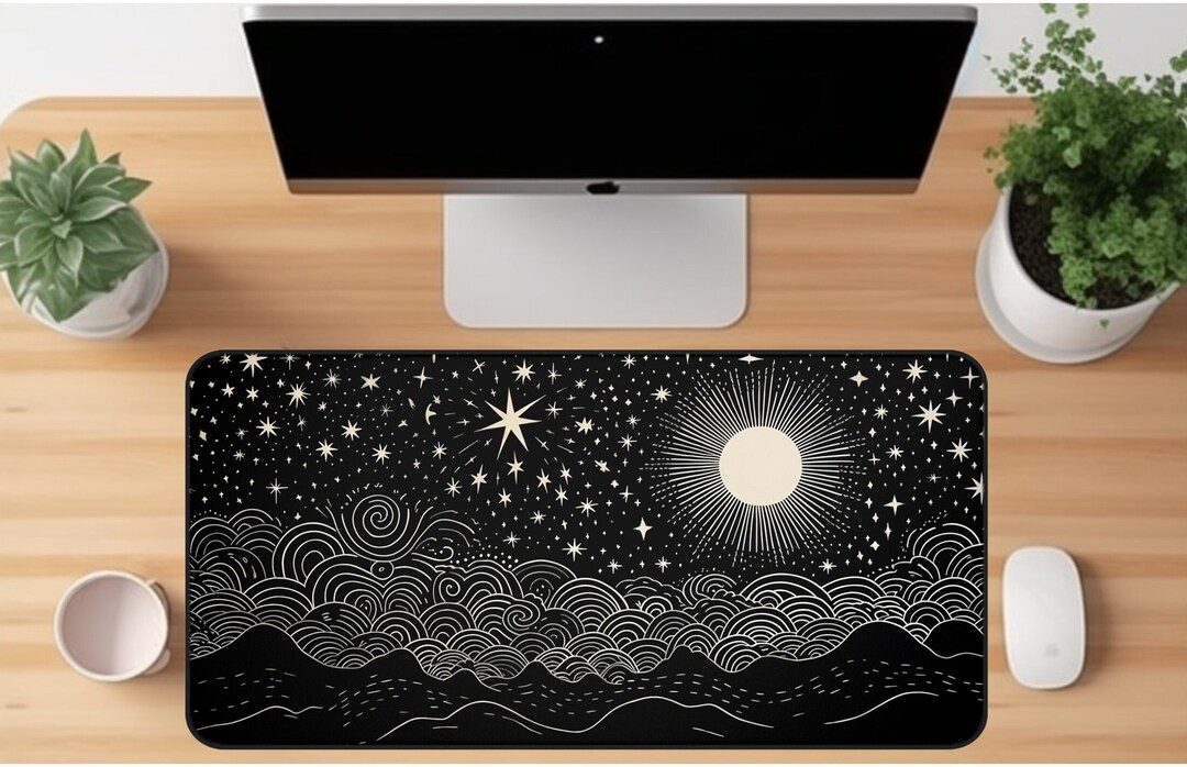 Celestial Large Gaming Mousepad, Xxl Mousepad, Cool Mouse Pad, Extra ...
