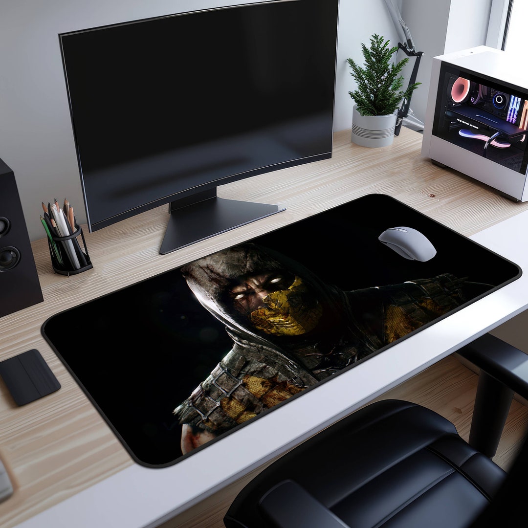 Scorpion Mortal Kombat Desk Mat Mouse Pad - Etsy