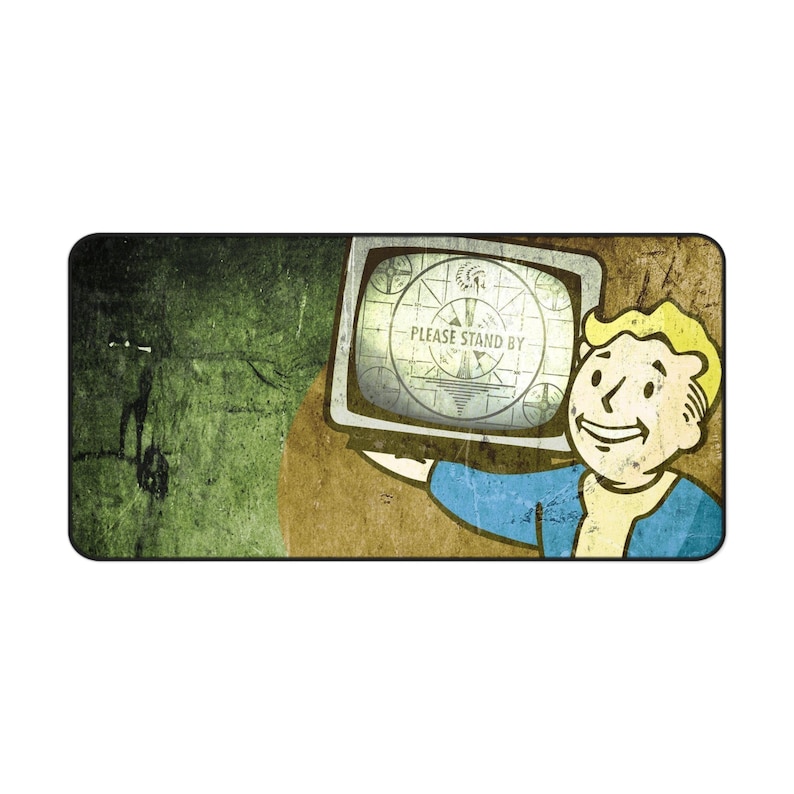 Large Fallout Desk Mat Mouse Pad - Etsy