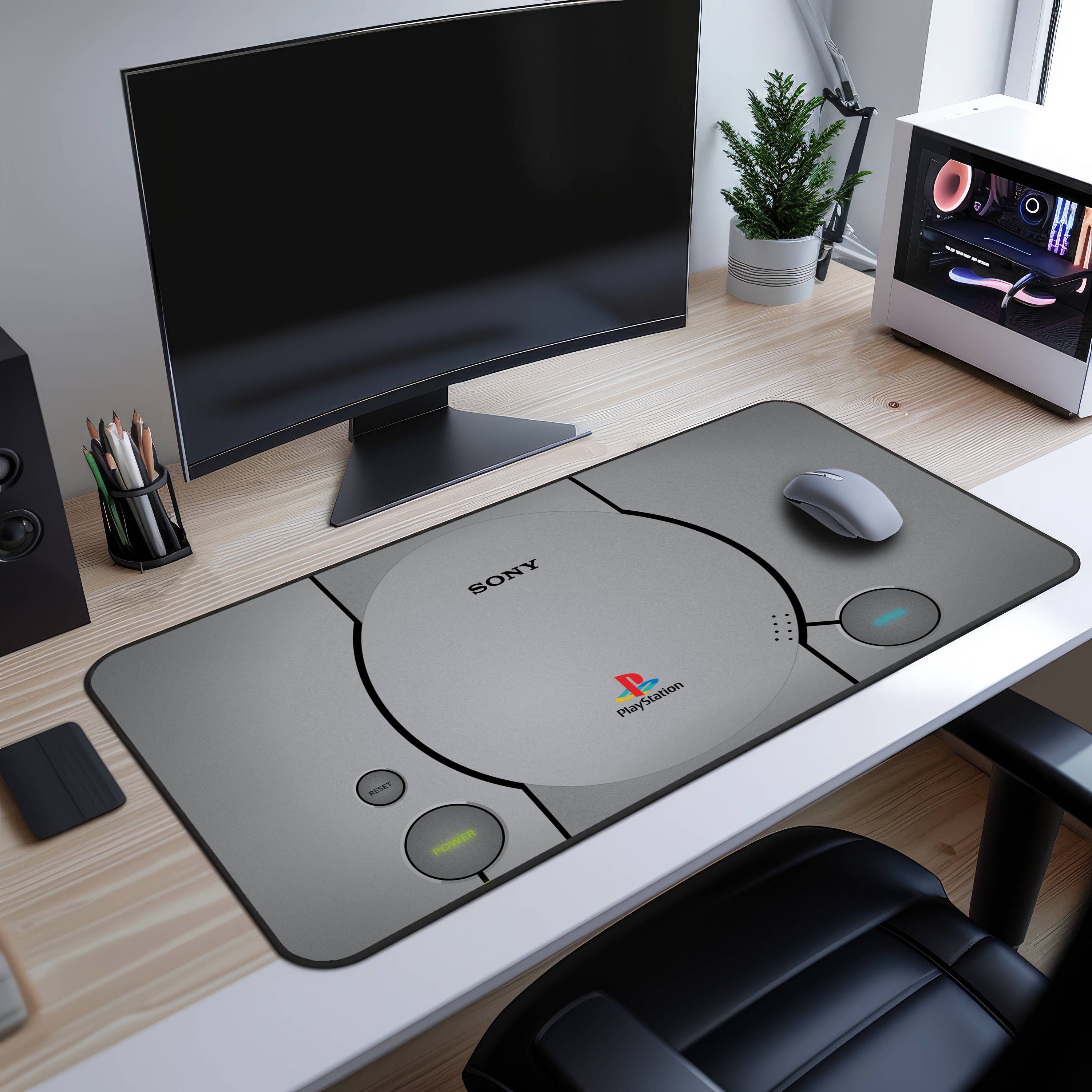 Large Playstation PS1 Desk Mat Mouse Pad - Etsy