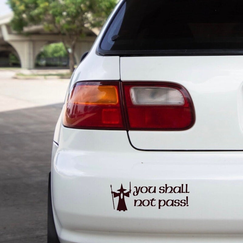 You Shall Not Pass - Etsy UK