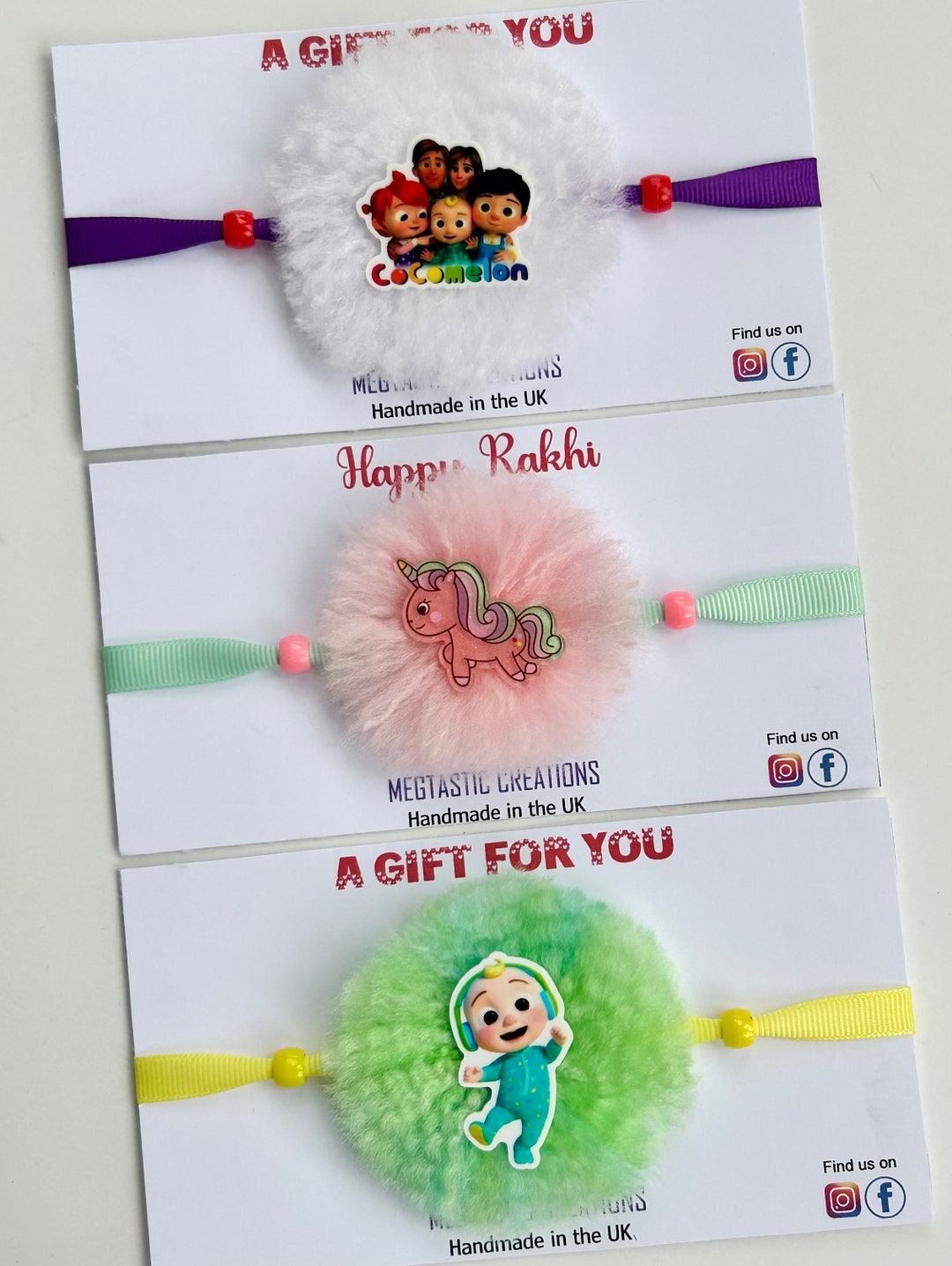 Animal Rakhi, Cute Rakhi, Unicorn Rakhi, Girls Rakhi, Kids Rakhi, Boys ...