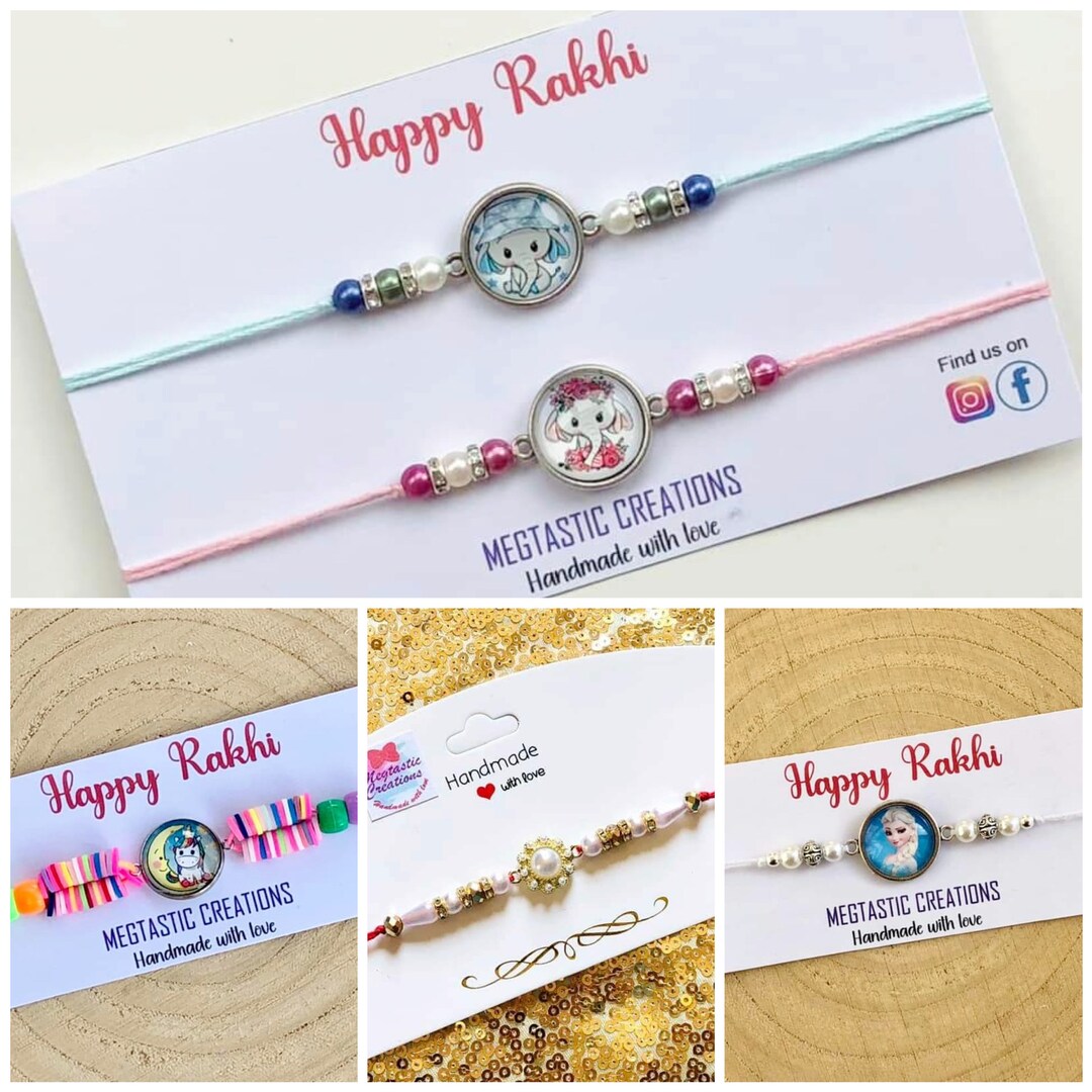 Boys Rakhi, Elephant Rakhi, Peacock Rakhi, Girls Rakhi, Rakhi for ...
