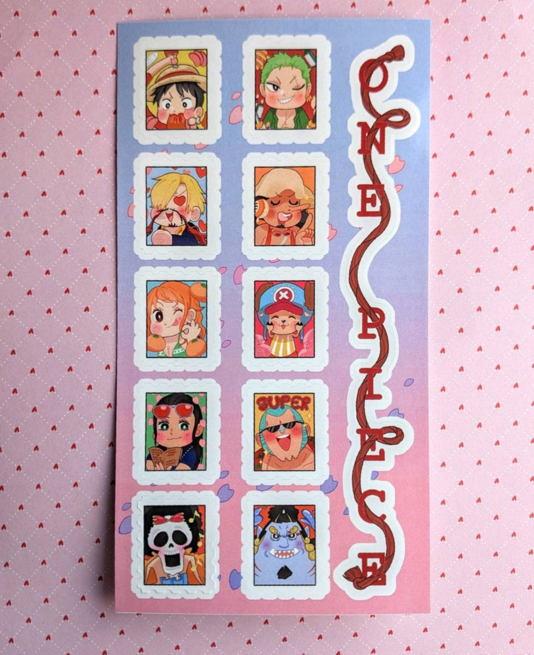 Pirate Stamp Sticker Sheet - Etsy
