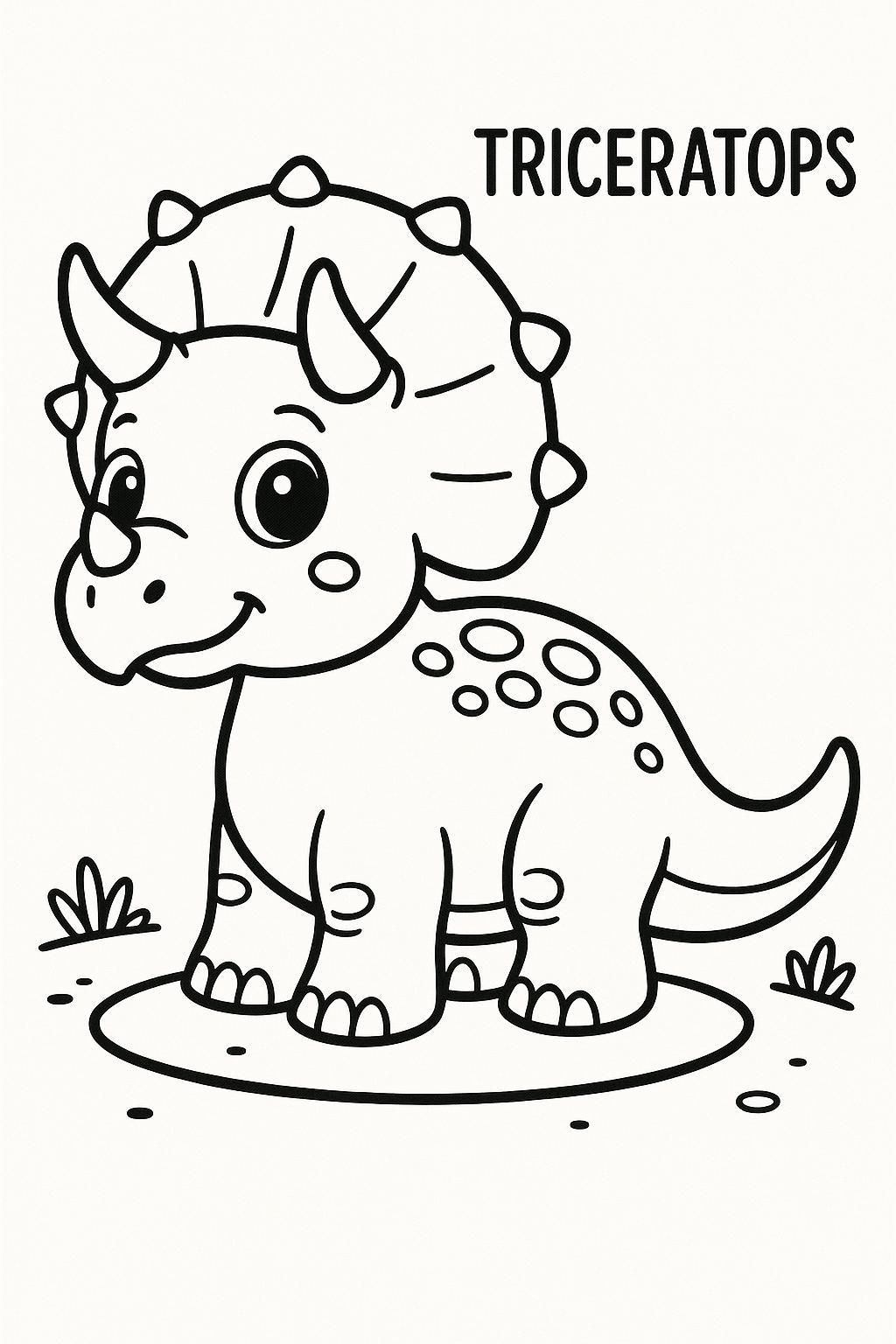Dinosaur Coloring Pages: Fun Dino Activity for Kids (PDF) - Etsy