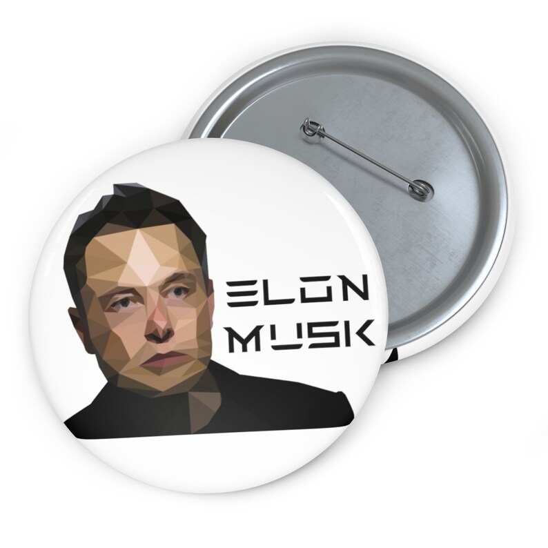 Elon Musk Tesla Cartoon Funny Sticker Tsla White High 420 Black Spacex ...