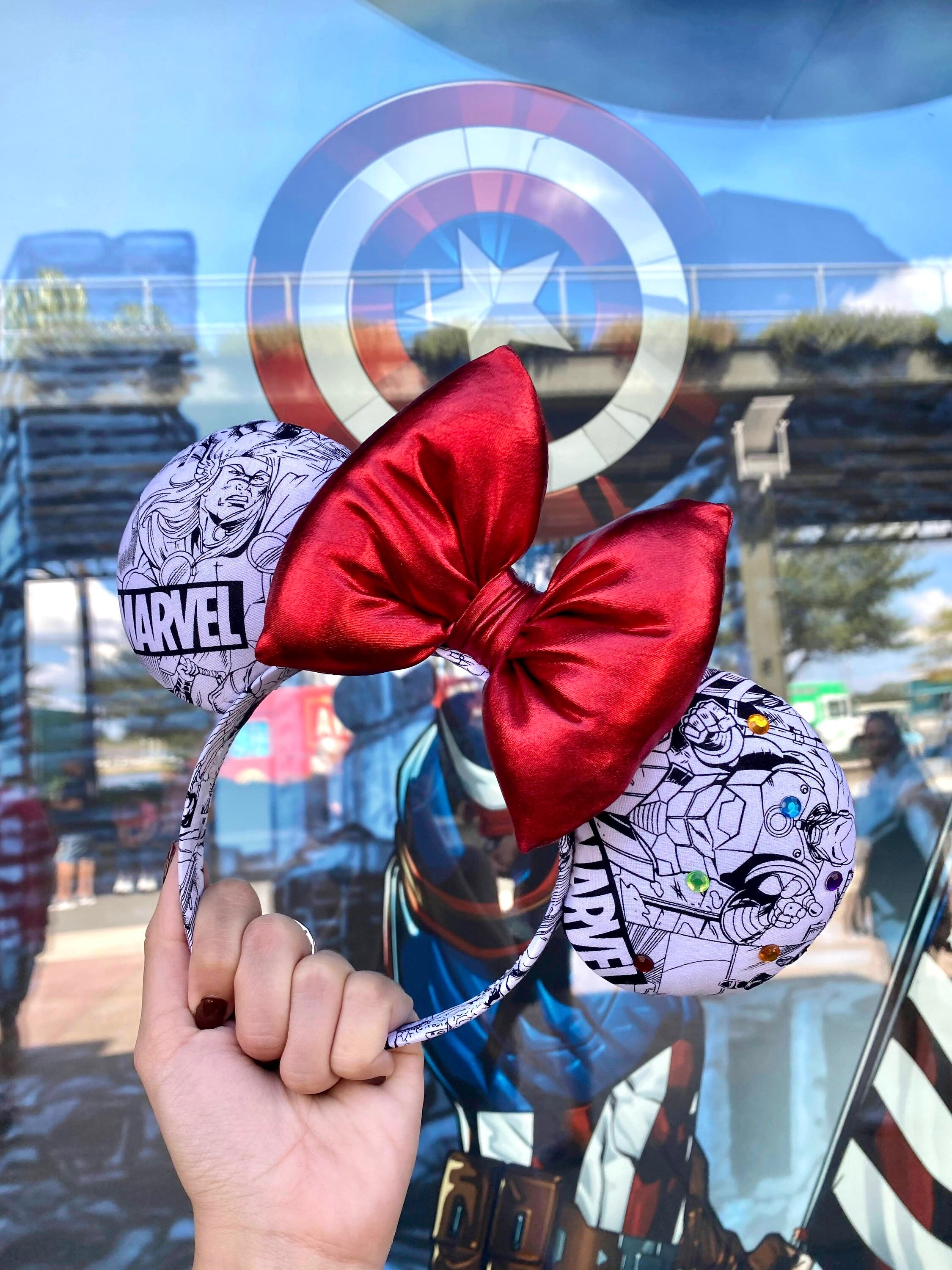 Avengers Inspired Mouse Ears, Heroes Mouse Ears, Marvel Inspired Mouse ...