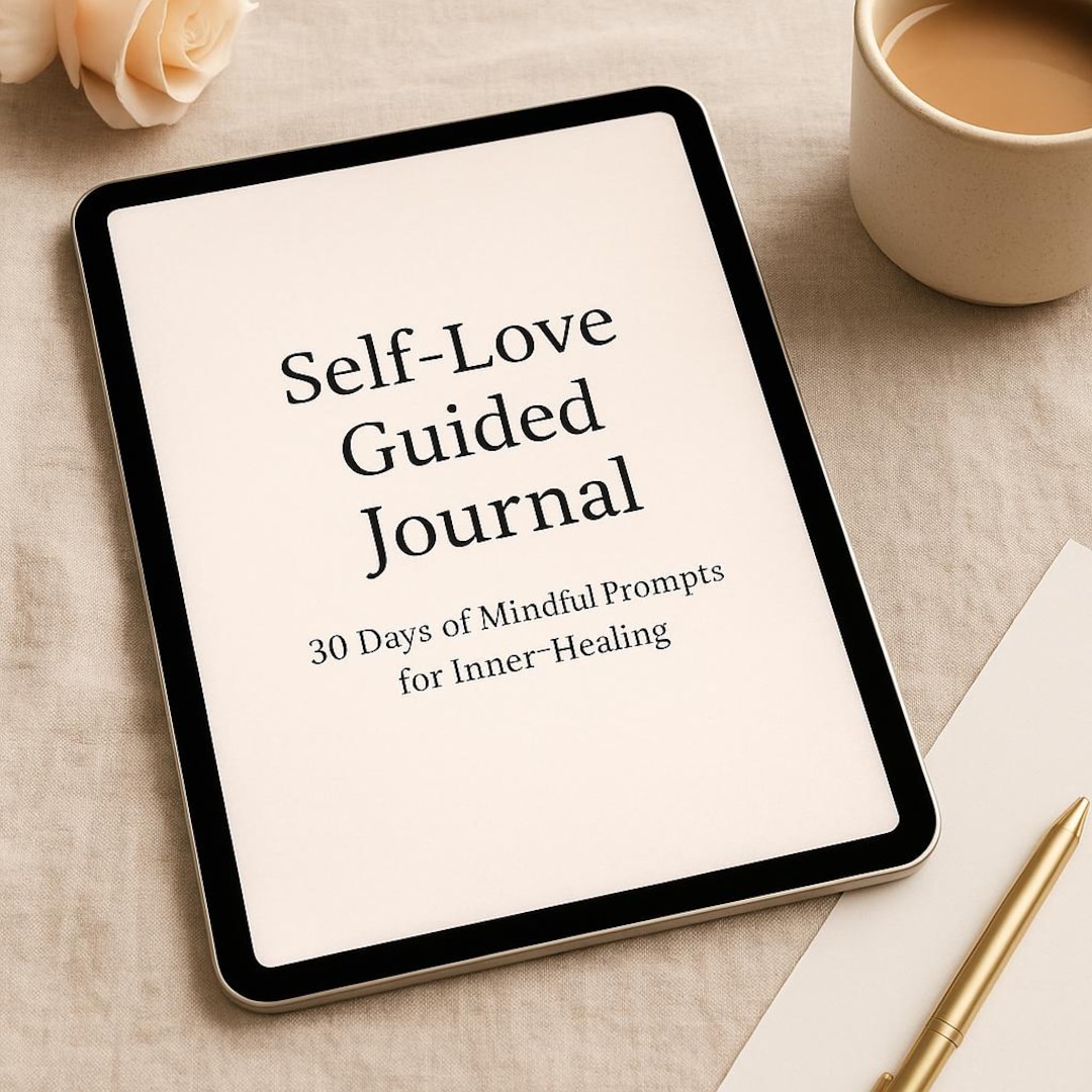 Self-love Guided Journal | 30 Days of Mindful Prompts for Inner Healing ...