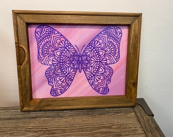 Reverse Canvas Art | Etsy