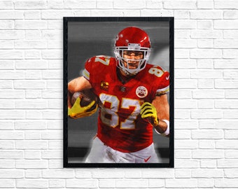 Travis Kelce Art - Etsy
