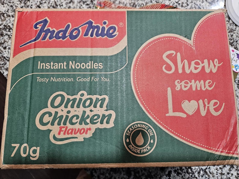 40 Pack Indomie Instant Noodles Onion Chicken Flavor - Etsy