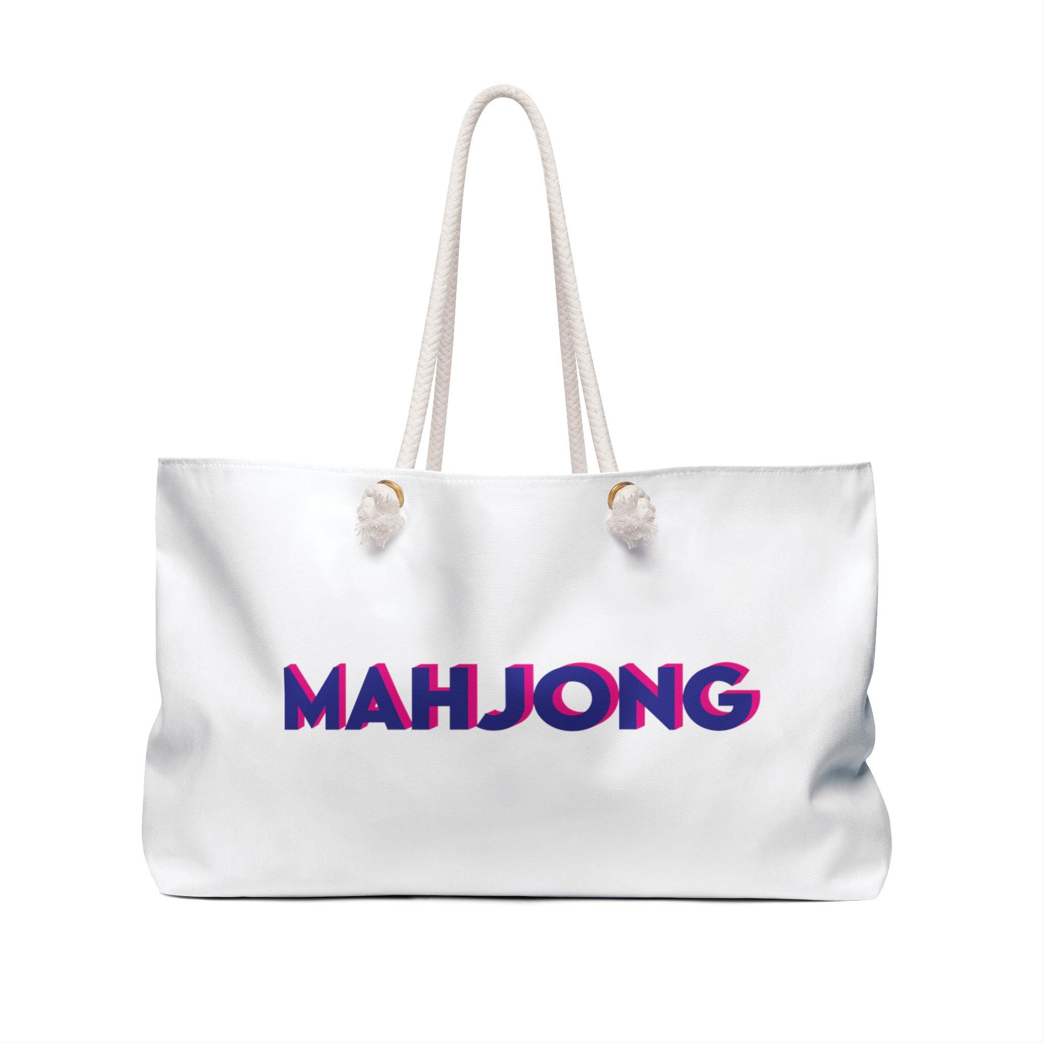 Mahjong Tote Bag | Oversize Mahjongg Carrying Bag for Racks and Tiles ...