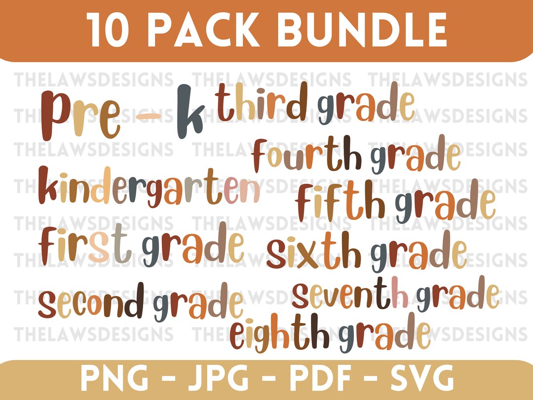 Boho Back to School SVG Bundle, Back to School Bundle, Boho Teacher ...