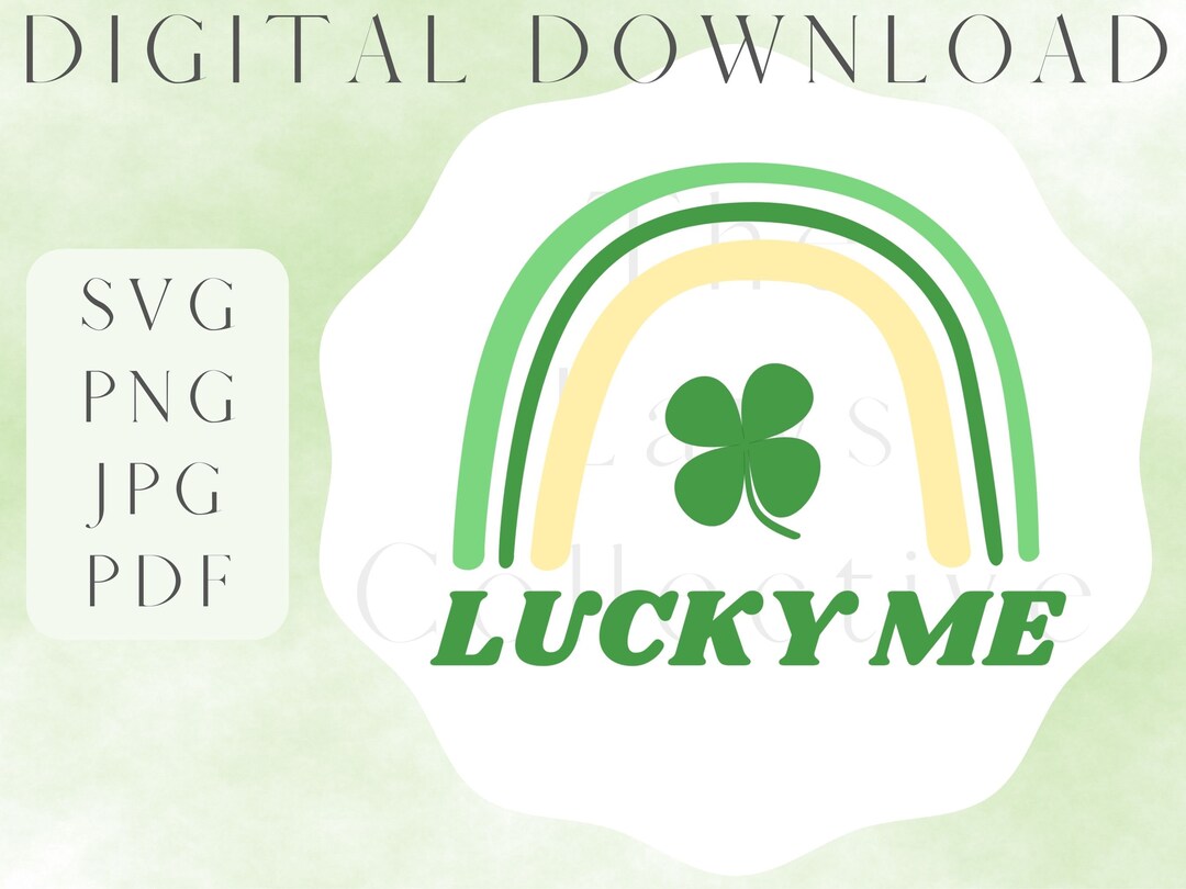 Lucky Charm SVG, Lucky Me SVG, St Patricks Day SVG, Lucky Me Png, Lucky ...