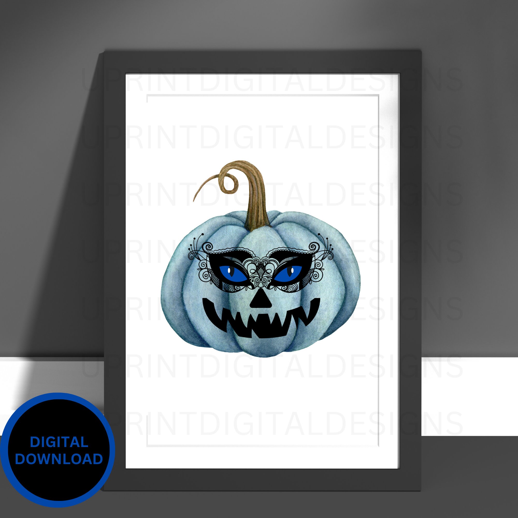 Halloween Digital Printable halloween Pumpkin Art Jack O - Etsy