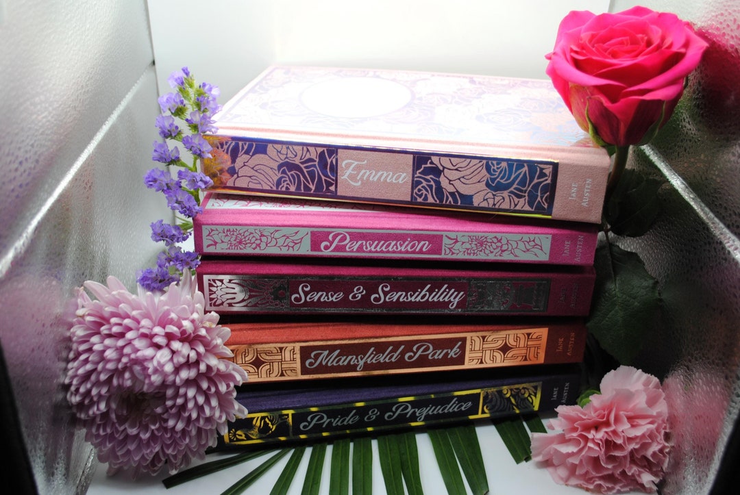 Jane Austen Classic Collection | Custom Hardcover Rebind - Etsy