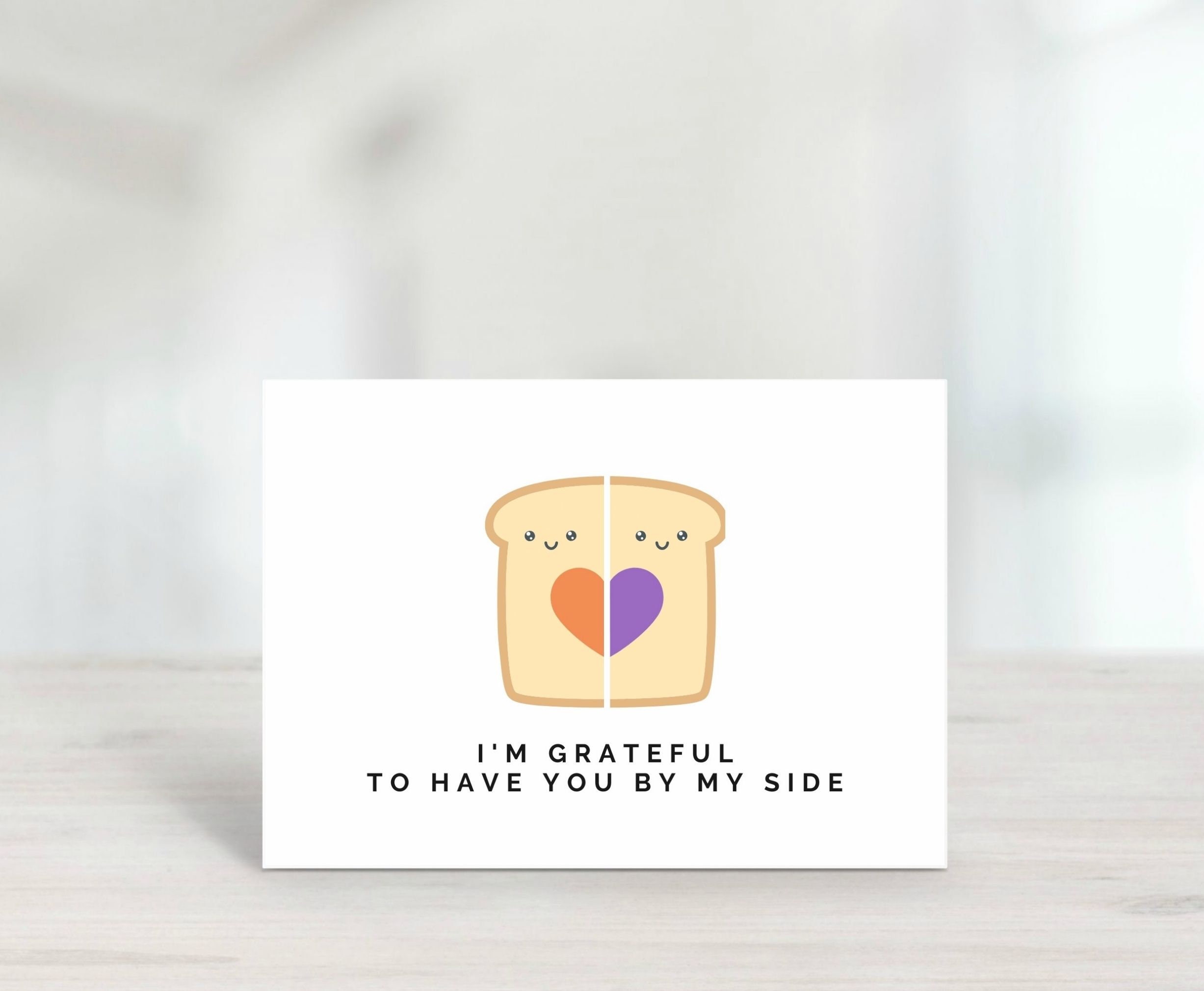 Thank You Friend Card, Thank You Best Friend, Bestie Appreciation Card ...