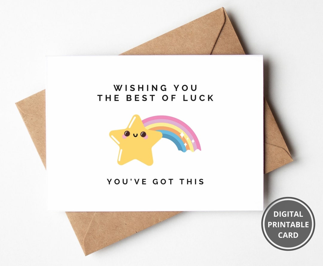 Wishing You the Best of Luck You've Got This Card, New Job Good Luck ...