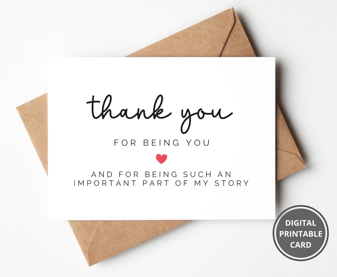 Mentor Thank You Card, Teacher Thank You Card, Leader Thank You Card ...